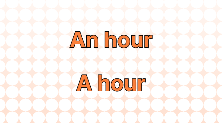 An Hour? A Hour?